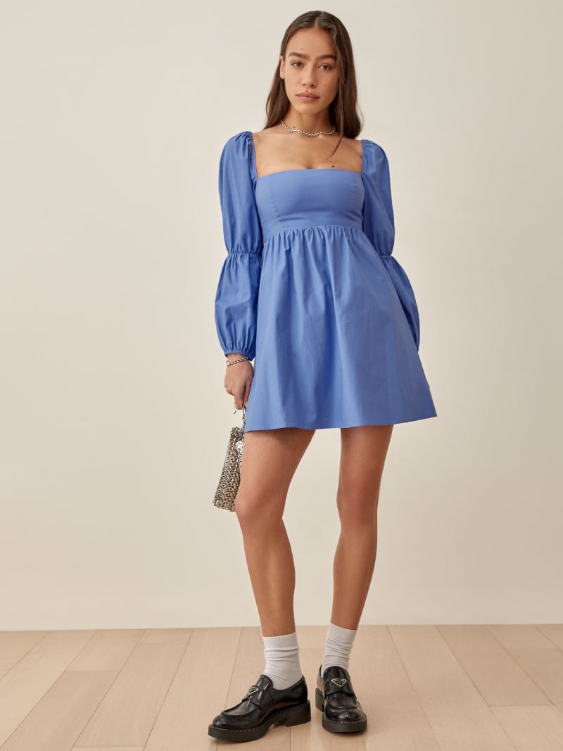 Michaela Dress - 3/4 Sleeve Mini | Reformation