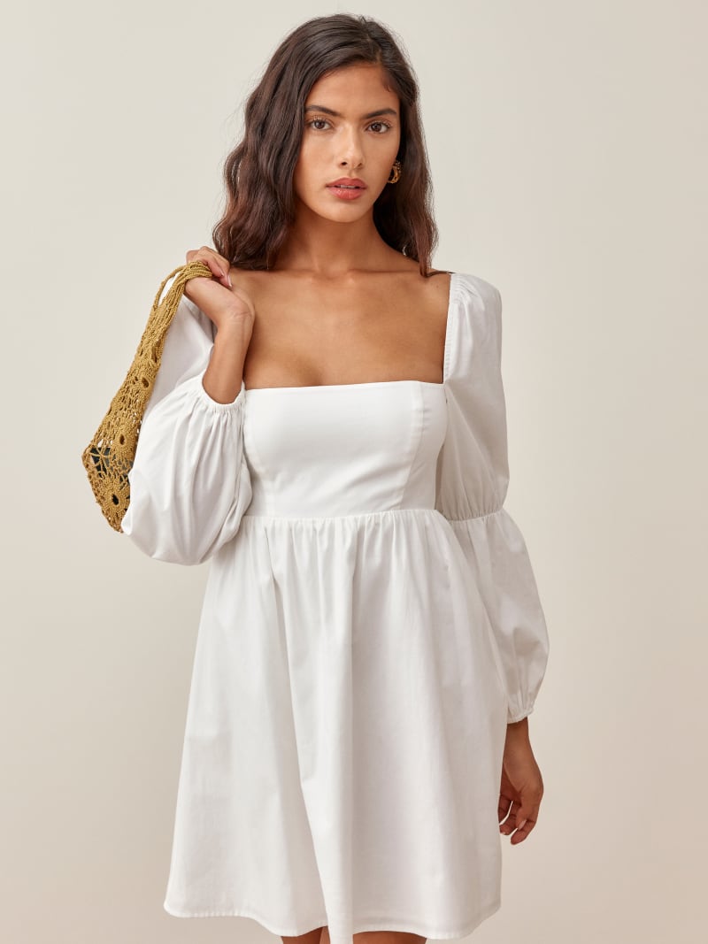 Michaela Dress - 3/4 Sleeve Mini | Reformation