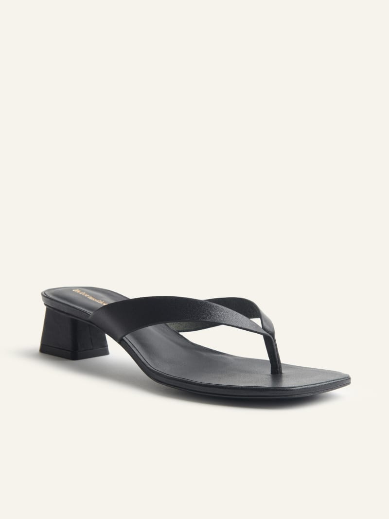 Dana Block Heel Thong Sandal
