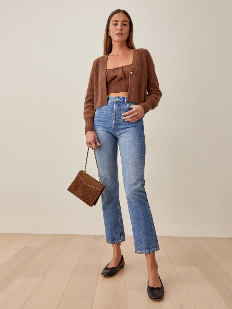 Brody Cashmere Tank And Cardi Set