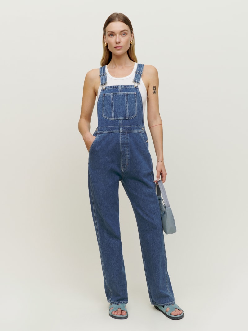 Milo Utility Overalls - Sustainable Denim | Reformation