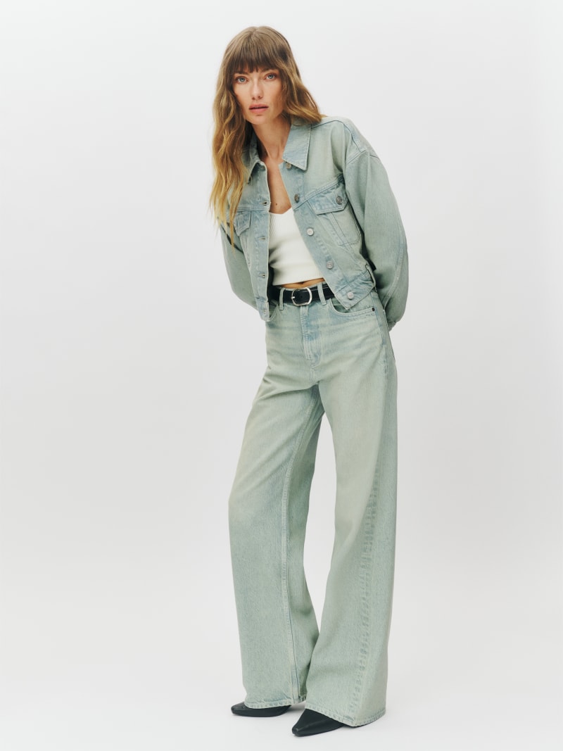 Cary High Rise Slouchy Wide Leg Jeans - Sustainable Denim | Reformation