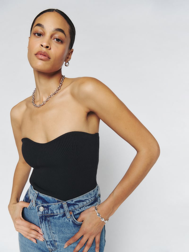 Jenni Strapless Sweater