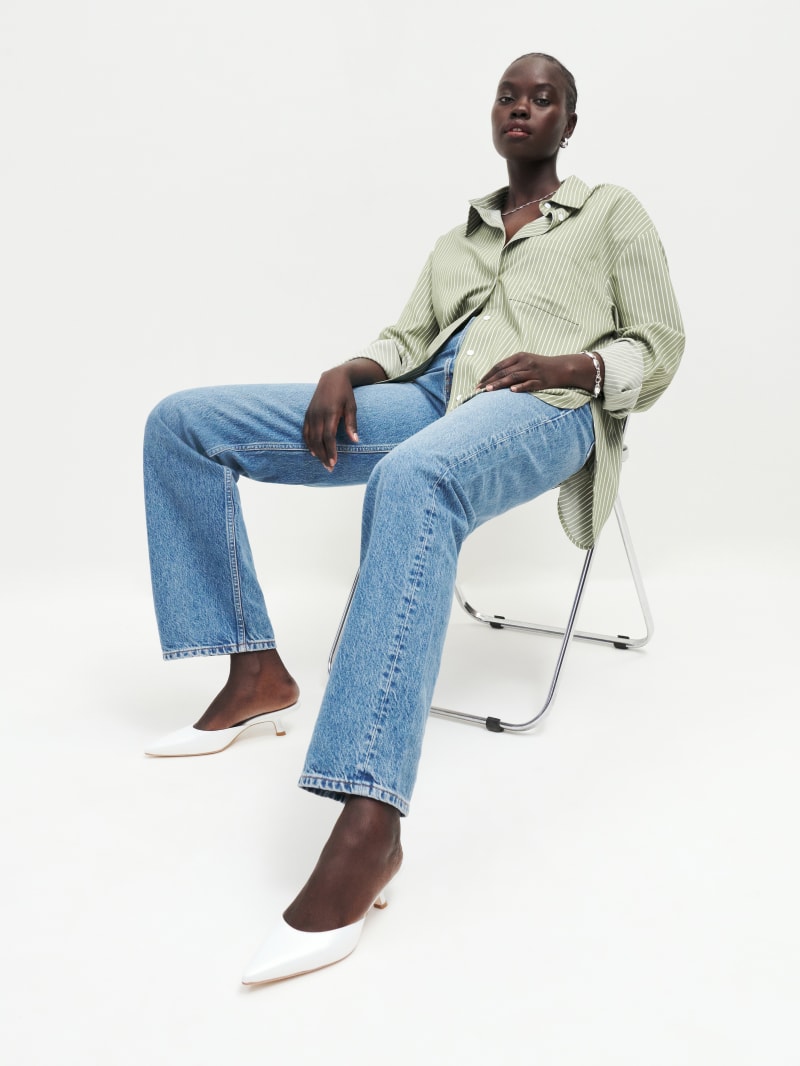 Wilda Kitten Mule - Sustainable Shoes | Reformation