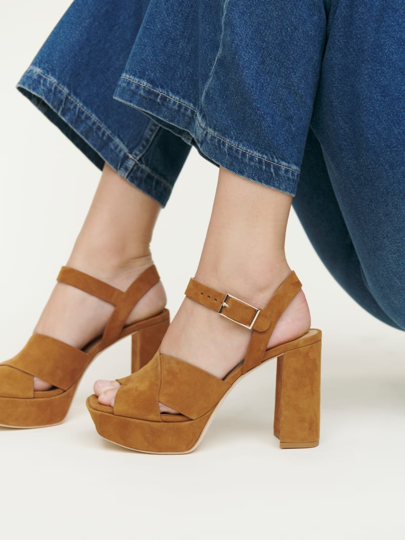 Myraida Platform Sandal - Sustainable Shoes | Reformation
