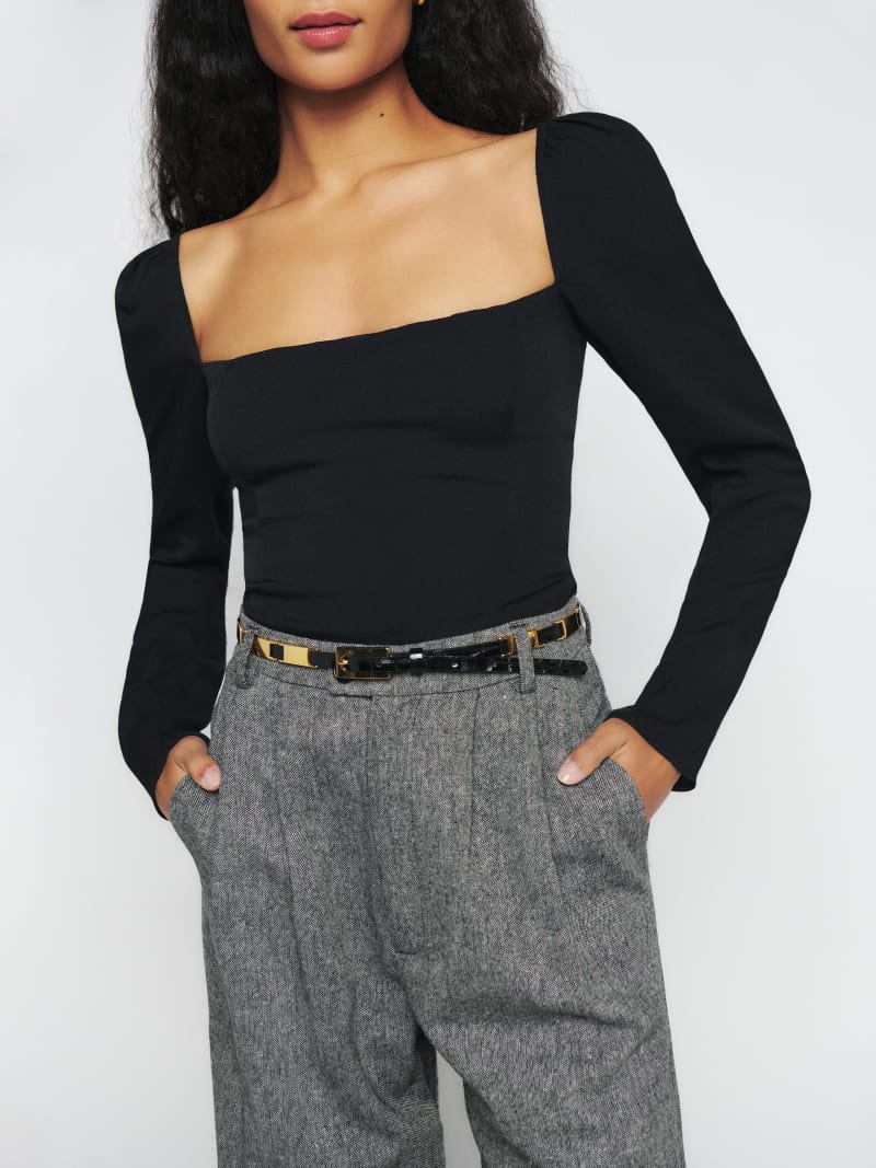 Demi Top - Long Sleeve | Reformation