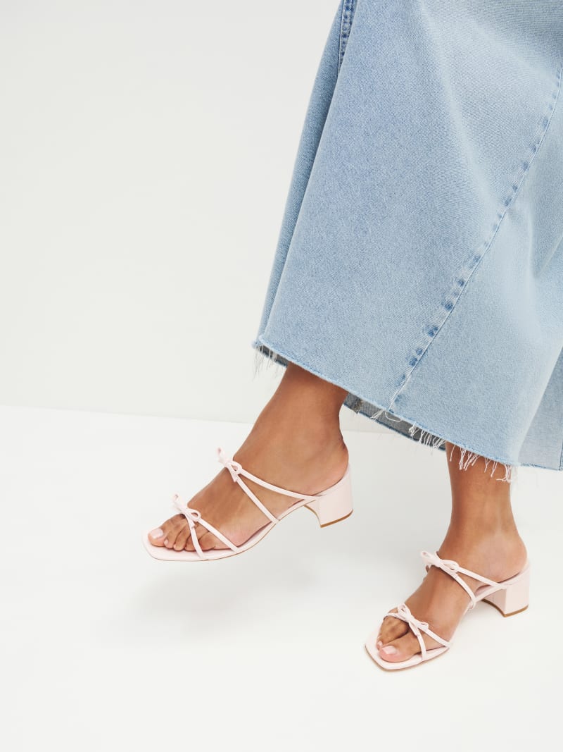 Elodie Block Heeled Sandal - Sustainable Shoes | Reformation