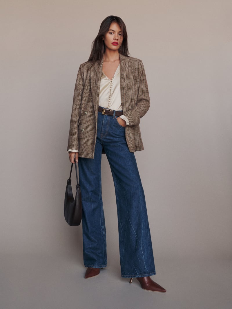 Val 90s Mid Rise Wide Leg Jeans - Sustainable Denim | Reformation