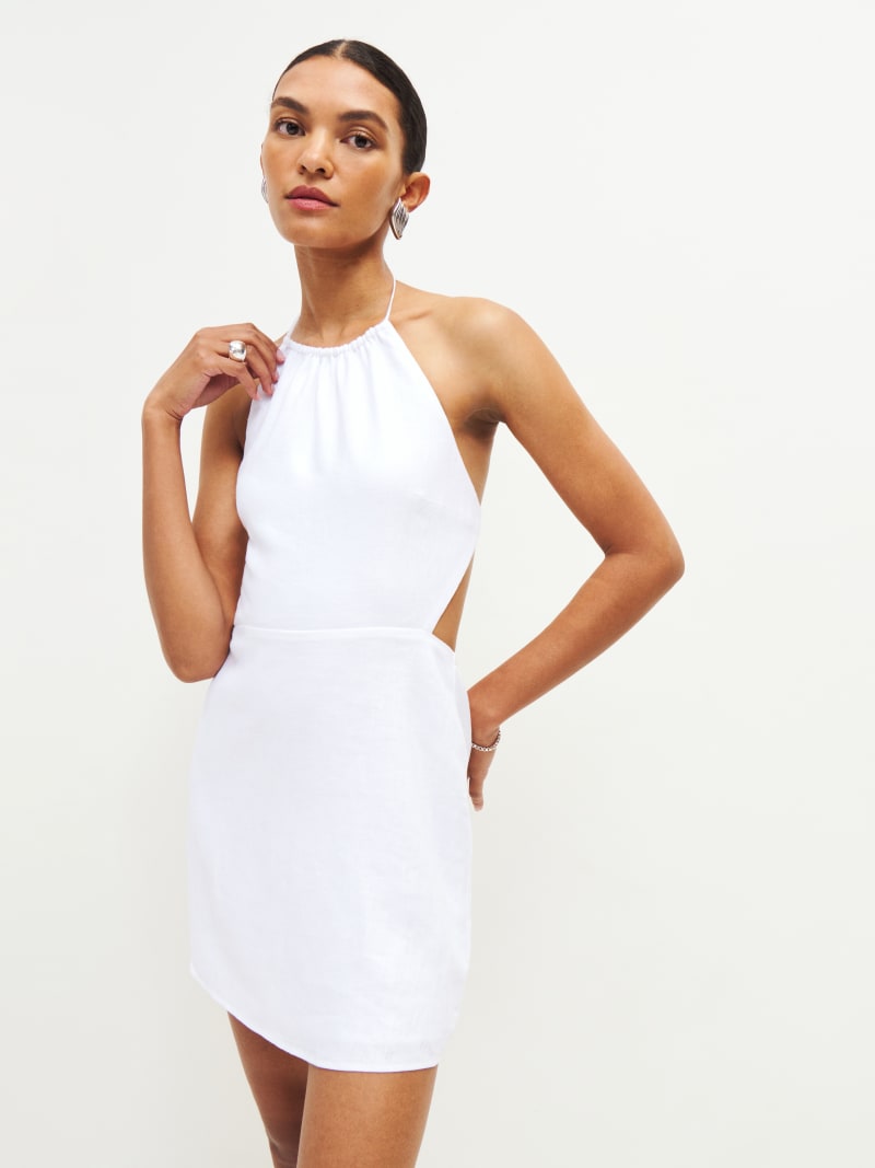 Mabli Linen Dress - Sleeveless | Reformation