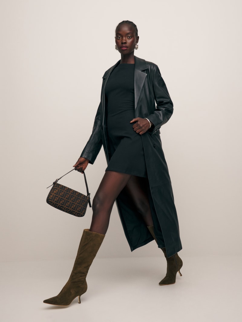 Regina Knee Boot - Sustainable Shoes | Reformation