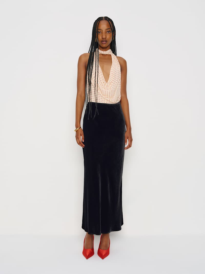 Layla Velvet Skirt