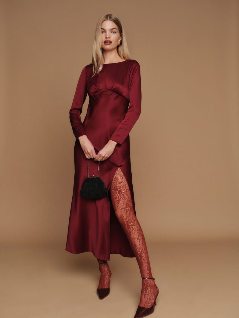 Naila Satin Dress