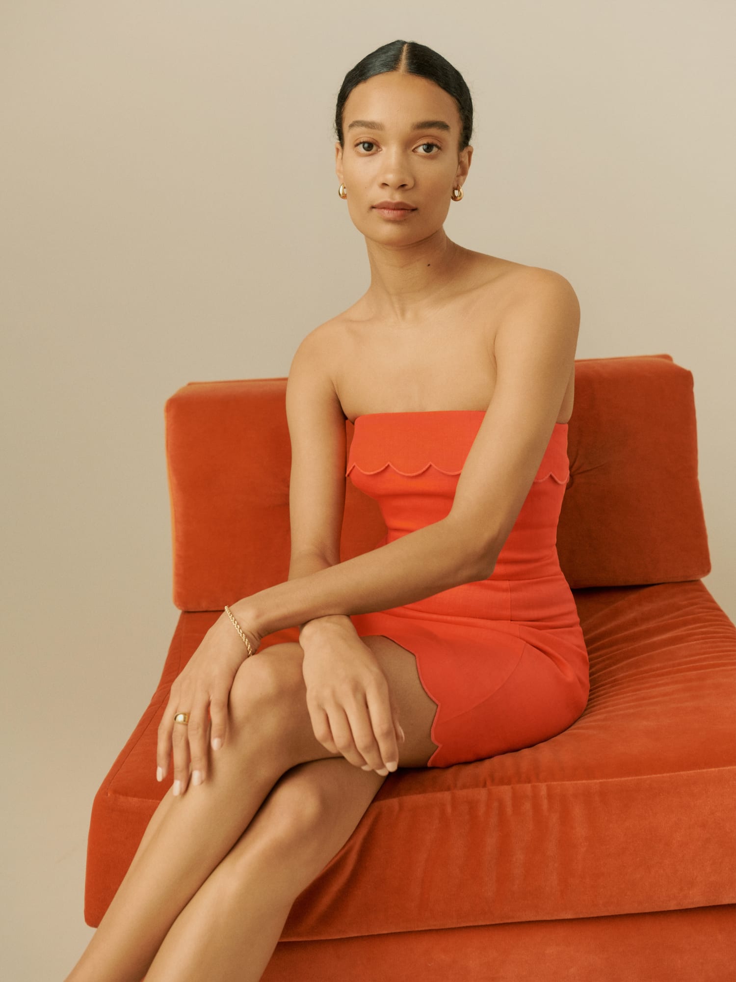 Reformation Turnip Linen Strapless Dress NWT - ayanawebzine.com