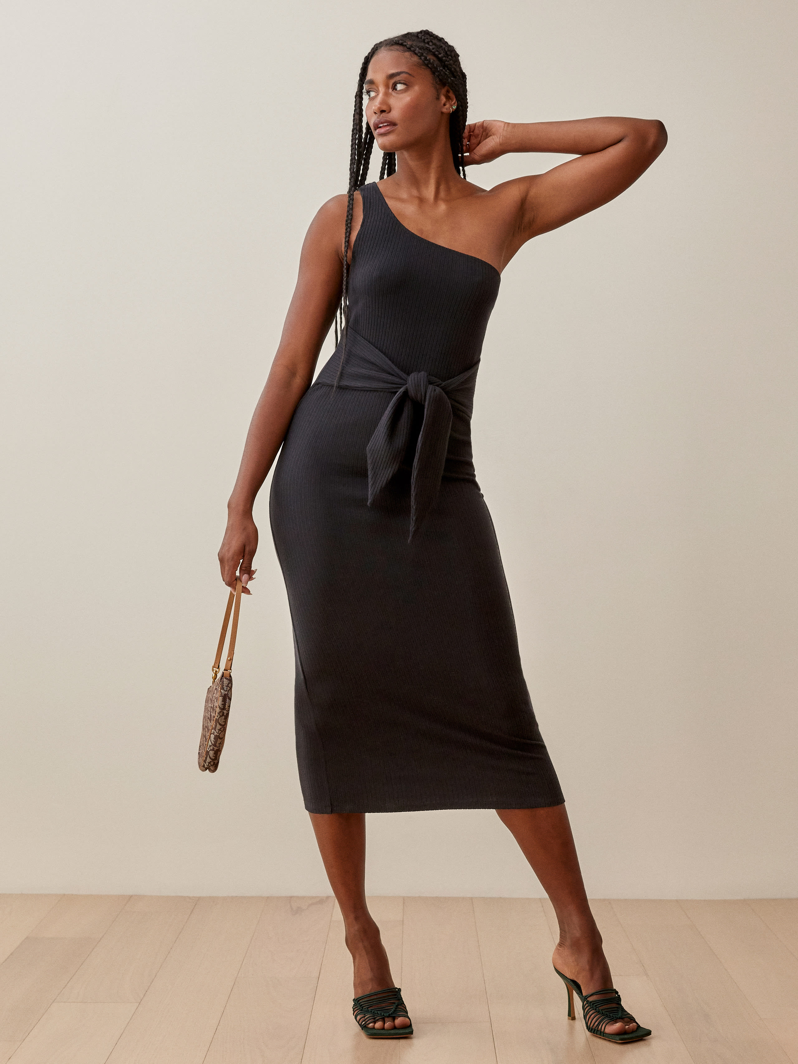 Ora Dress - Sleeveless Midi Deadstock | Reformation