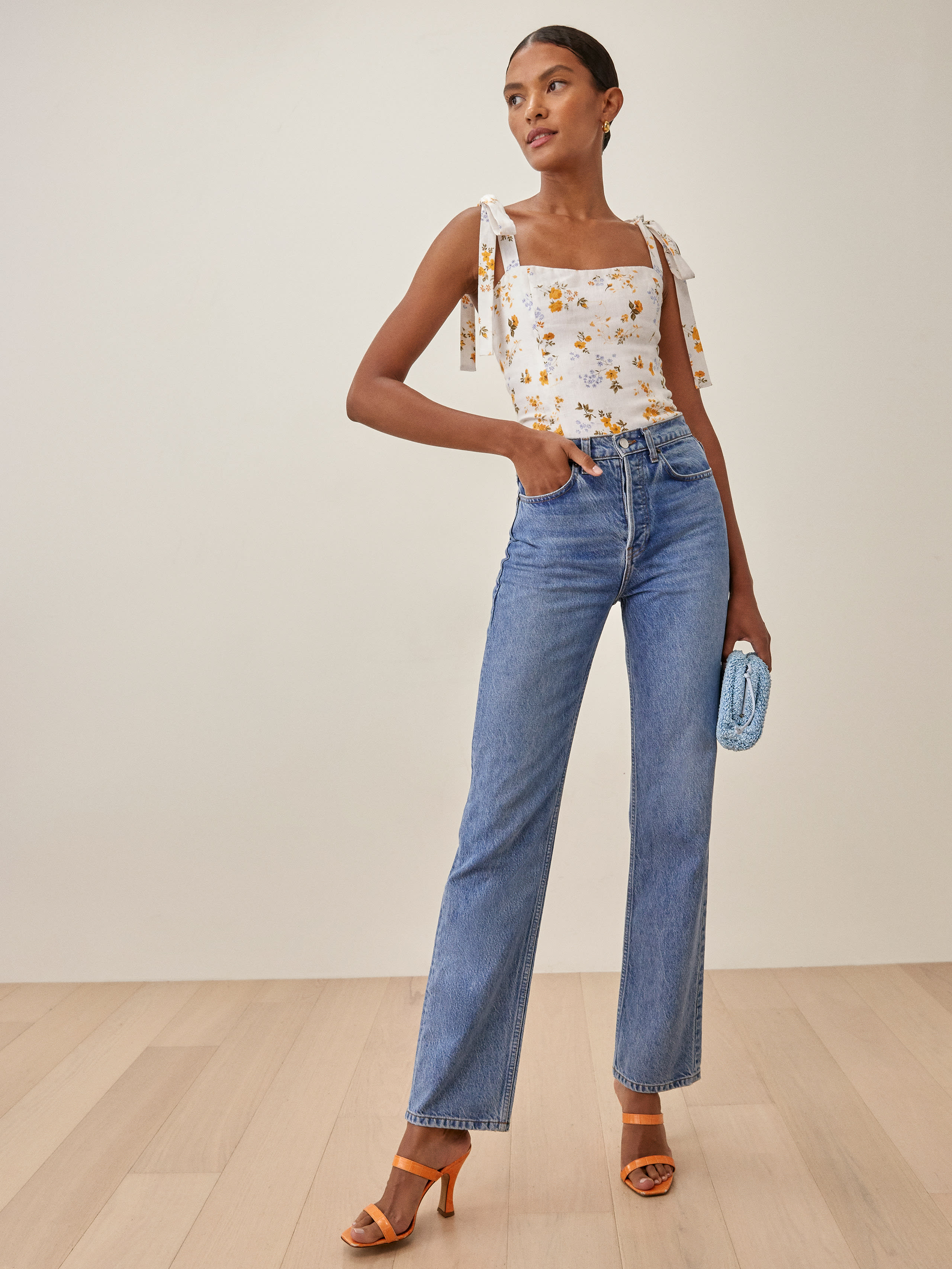 Bilson Linen Top - Sleeveless Linen | Reformation