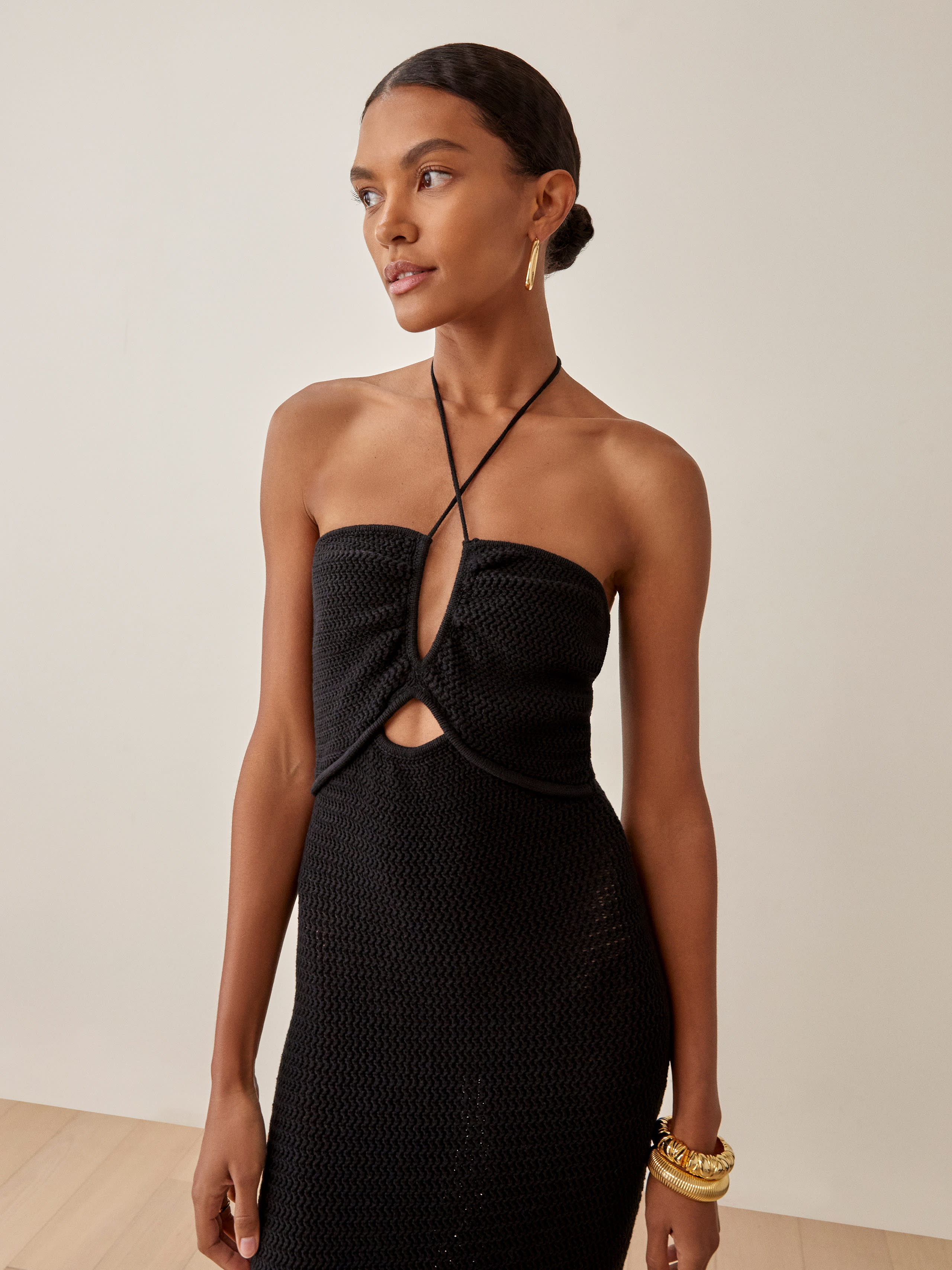 Venete Open Knit Dress - Sustainable Sweaters | Reformation