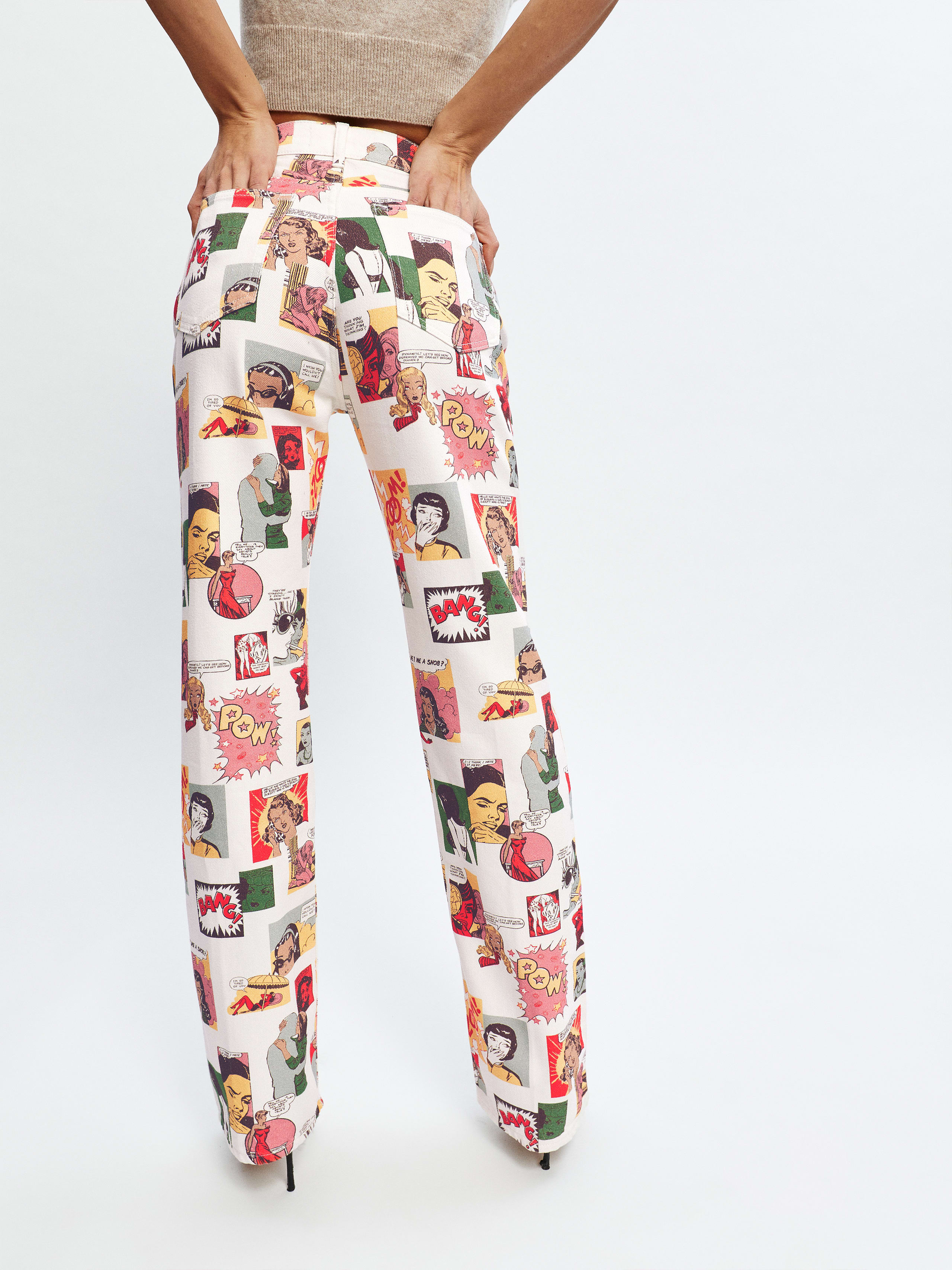 Comic High Rise Straight Long Jeans - Sustainable Denim | Reformation